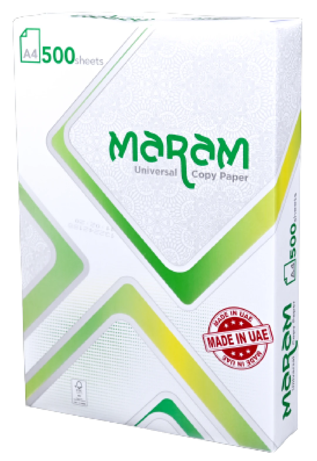 Buy Maram Green A4 Photocopy Paper 500 Sheets Pack Of 5 Online in UAE ...