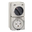 Buy Schneider Electric WPS Switch Socket, 32A, 250V, 3-Phase, 3-Pole ...