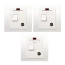 Buy Schneider Electric Kb31Dnfsg Vivace White - 13A 250V Switched Fused ...