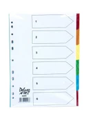 Buy Deluxe 10-Piece A4 Paper Divider Multicolour Online in UAE | Tradeling