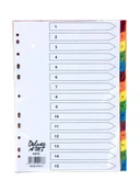Buy Deluxe 10-Piece A4 Paper Divider Multicolour Online in UAE | Tradeling