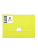 Buy Deli Expanding File With Handle Green Online in UAE | Tradeling
