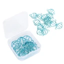 Buy Creative Shape Paper Clips - Blue Star Office Supplies, 20 Pack ...
