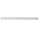Buy Aerospace Scale - 30cm Aluminum Alloy Triangular Ruler for ...