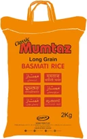Buy Mumtaz Basmathi Rice 2kg Online in UAE | Tradeling