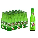 Buy 7up Carbonated Soft Drink Glass Bottle 250ml Pack of 24 Online in ...