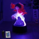 Buy Actions Figure One Piece Luffy Zoro Anime Figures 3D Lamp PVC ...
