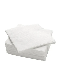 Buy Falcon Napkin Paper Set White 30 cm 100 Pieces Online in UAE ...