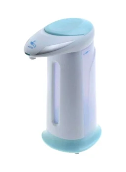 Buy Mumtaz Hand Free Soap Dispenser White And Blue 12 oz Online in UAE ...