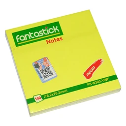 Buy Fantastick Self Stick Notes 1200 Sheet Yellow FK-N305-YWF Online in ...