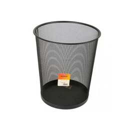 Buy Modest Metal Dust Bin Black Big Online in UAE | Tradeling