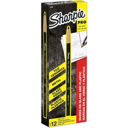 Buy Sharpie Sharpie 12-Piece Peel Off China Marker Black Online in UAE ...