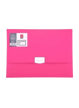 Buy Deli Expanding File With Handle Pink Online in UAE | Tradeling