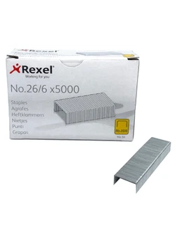 Buy Rexel Raksil Stapler Component Pins Silver 5000 Pieces Online in ...
