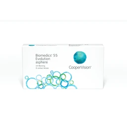 Buy Cooper Vision Biomedics 55 Evolution Pack Of 6, Monthly Disposable ...