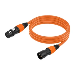 Buy XLR Audio Cable - 3-Pin Male to Female, 5m, Orange - SUNSKY Online ...