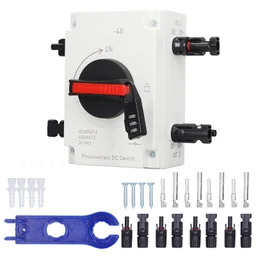 Buy DC1200V 32A 4P Photovoltaic DC Isolation Switch 2 in 2 out IP66 ...
