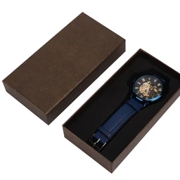 Buy Men's Semi-Automatic Mechanical Watch - Fully Hollowed-Out Design ...