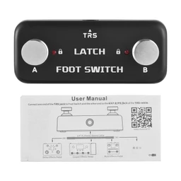 Buy FOOT SWITCH LATCH Dual pedal external foot switch Dual foot switch ...