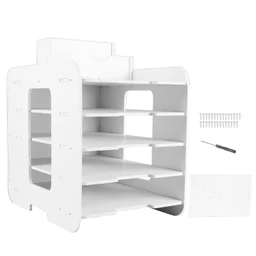 Buy Five-Layer Document Rack - Desktop Office Supplies Storage ...