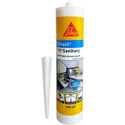 Buy Sika Sikasil 117 Sanitary Anti-fungal Silicone Sealant 280ml White ...