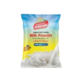 Buy Al Baraka Instant Full Cream Milk Powder 900GM Online in UAE ...