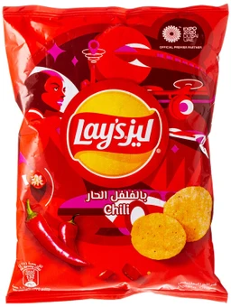 Buy Lays Chili 40gm,Carton of 50pcs Online in UAE | Tradeling