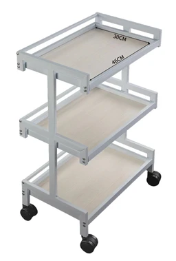 Buy La Perla Tech Beauty Trolley Cart Salon Storage Rolling Cart-Clinic ...