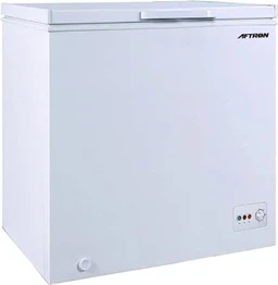 Buy Aftron Aff155H Chest Freezer, 150 Liter Capacity, White Online in ...