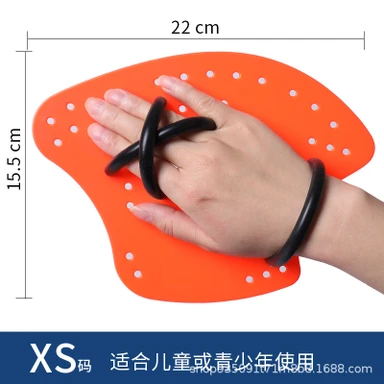 Buy Adjustables Strap Swimming Hand Fin Durable Learning Swim Hand ...