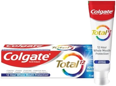 Buy Colgate Total Advanced Whitening Toothpaste - 75ml x 4 Online in ...