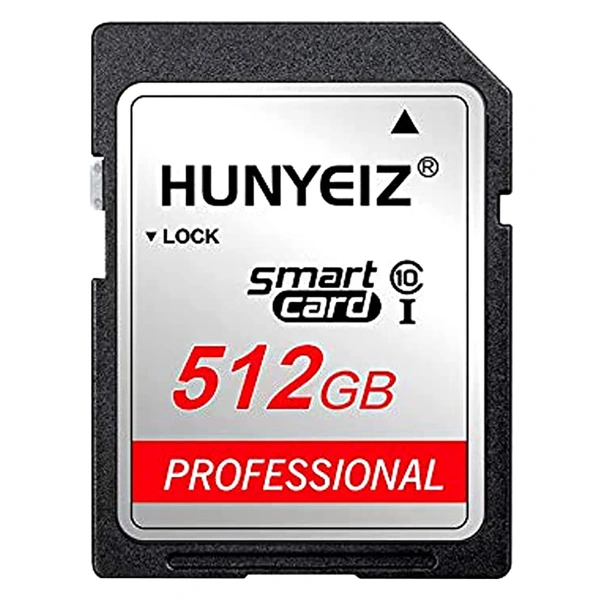 Hunyeiz Professional Class 10 Smart Memory Card Black 512Gb | Wholesale ...