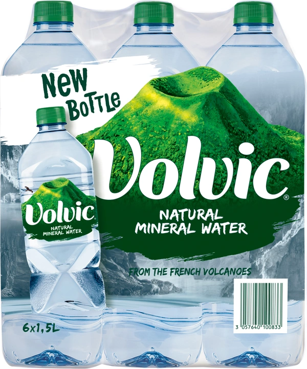 Volvic Natural Mineral Water, Pack 6 - 1.5 Lt | Wholesale Prices ...