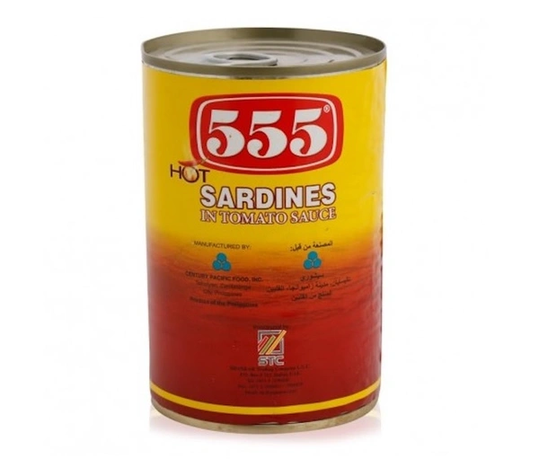 555 Sardines In Tomato Sauce With Chili 425 Gr | Wholesale Prices ...
