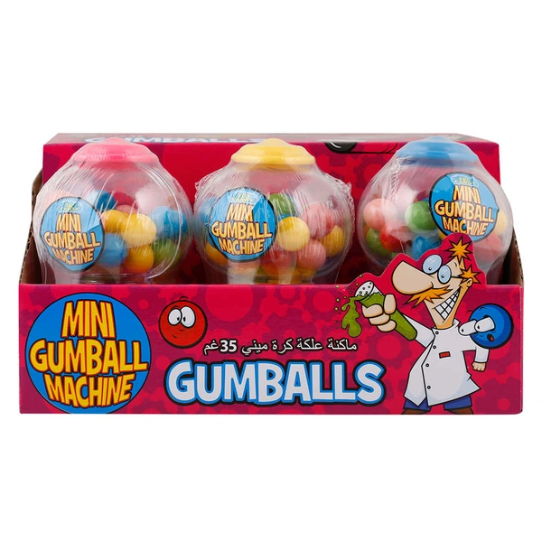 Zed Machine Fruit Flavor Mini Gum Ball 420 gr | Wholesale Prices ...