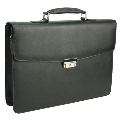 BRIEFCASE WITH 2 COMPARTMENTS PVC WITH SHOULDER TAPE | Wholesale Prices ...