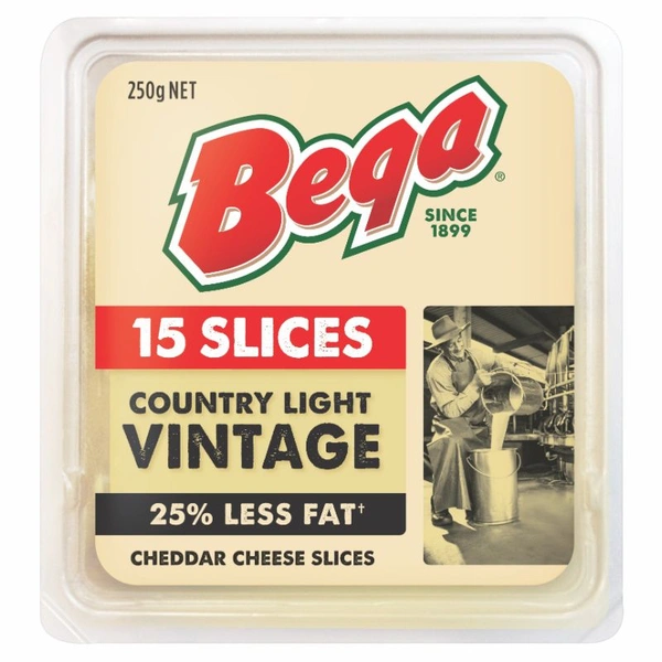 Bega So Light Vintage 2Cheese 5% Tub 250 gr | Wholesale Prices | Tradeling