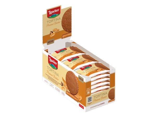 Loacker Tortina Peanut Butter 21g x 24 | Wholesale Prices | Tradeling