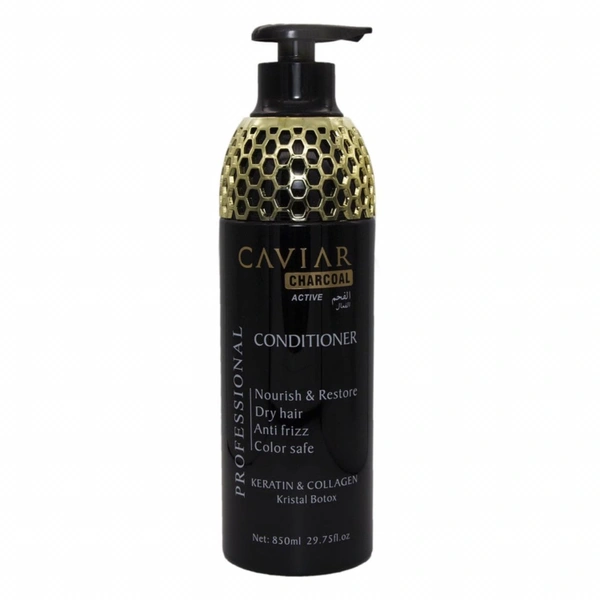 Caviar Charcoal Active Keratin And Collagen Conditioner 850 Ml ...