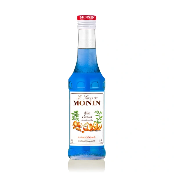 Monin Blue Lagoon Syrup, 250 ml | Wholesale | Tradeling
