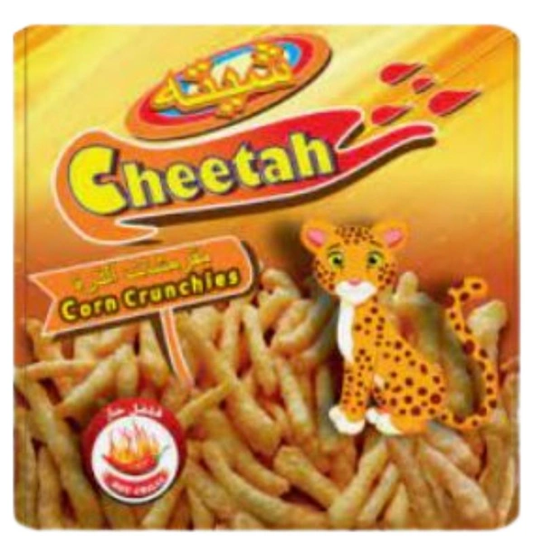 Cheetah Corn Crunchies Chips - 50 x 15 Gr | Wholesale | Tradeling