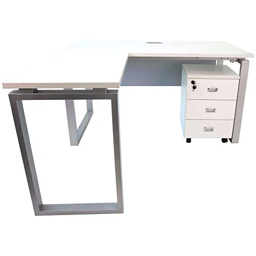 Mahmayi Carre 5114L Modern Workstation Desk White | Wholesale Prices ...