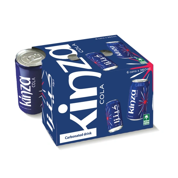 Kinza Cola Soft Drink 360ml x 6 | بسعر الجملة | تريدلنغ