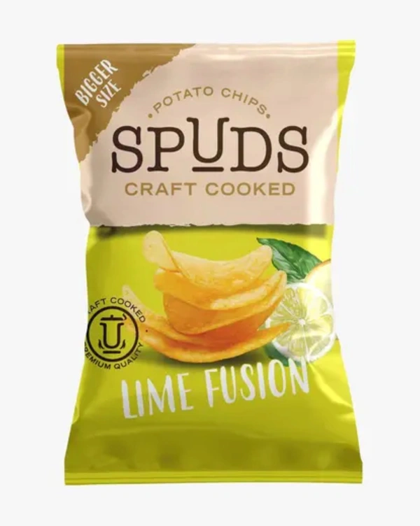 Spuds Lime Fusion Potato Chips Craft Cooked 20 Pieces | Wholesale Prices | Tradeling