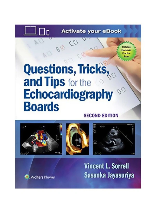 Questions Tricks And Tips For The Echocardiography Boards Paperback ...