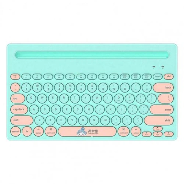 Round 79 Keys Wide Compatibility Wireless Keyboard For Computer ...