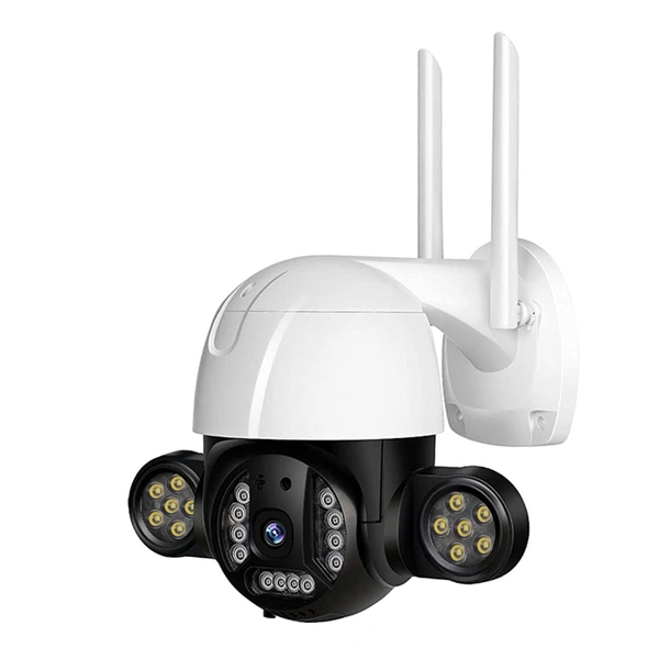 5MP PTZ Security Camera Outdoor, Wireless Pan Tilt Zoom IP Camera WiFi ...