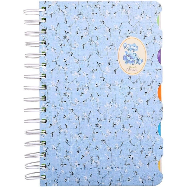 1 Subject Wide Ruled Spiral Notebook A5 Blue | Wholesale Prices | Tradeling