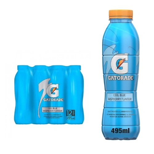 Gatorade Sports Drink Cool Blue Raspberry 12 X 495ml | بسعر الجملة ...