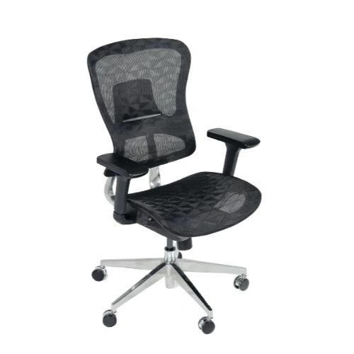 Bosq Vortex Mid Back Ergonomic Mesh Office Chair Jet Black | Wholesale ...